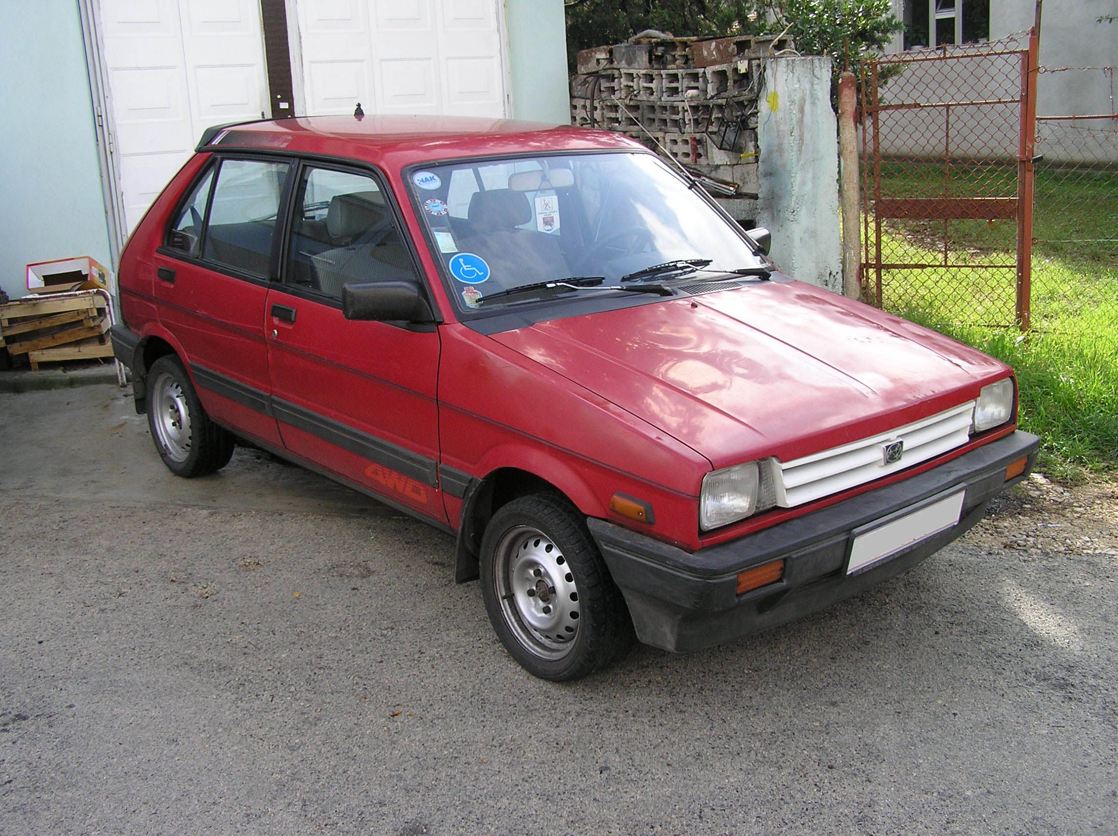 1992 Subaru Justy 3-dr GL 0-60 Times, Top Speed, Specs, Quarter Mile ...