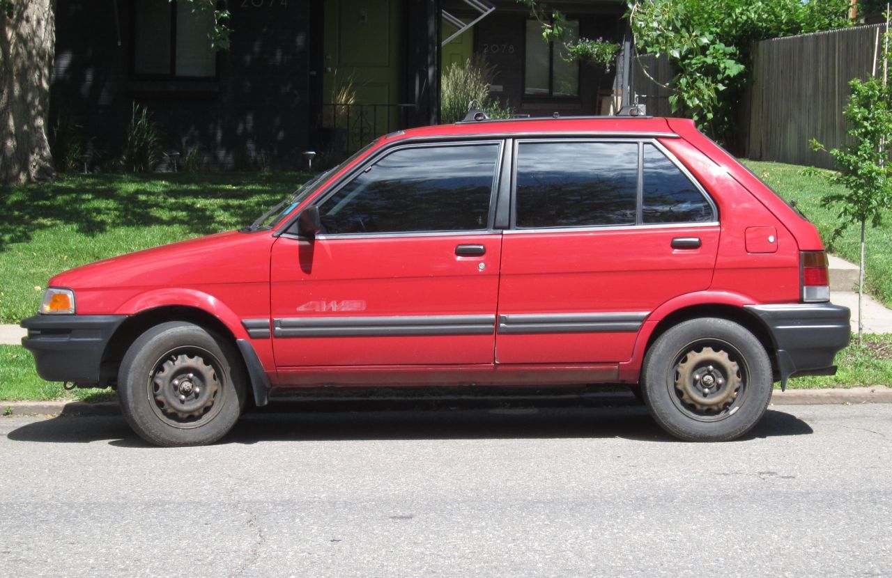 1991 Subaru Justy 3-dr GL 0-60 Times, Top Speed, Specs, Quarter Mile, and Wallpapers ...